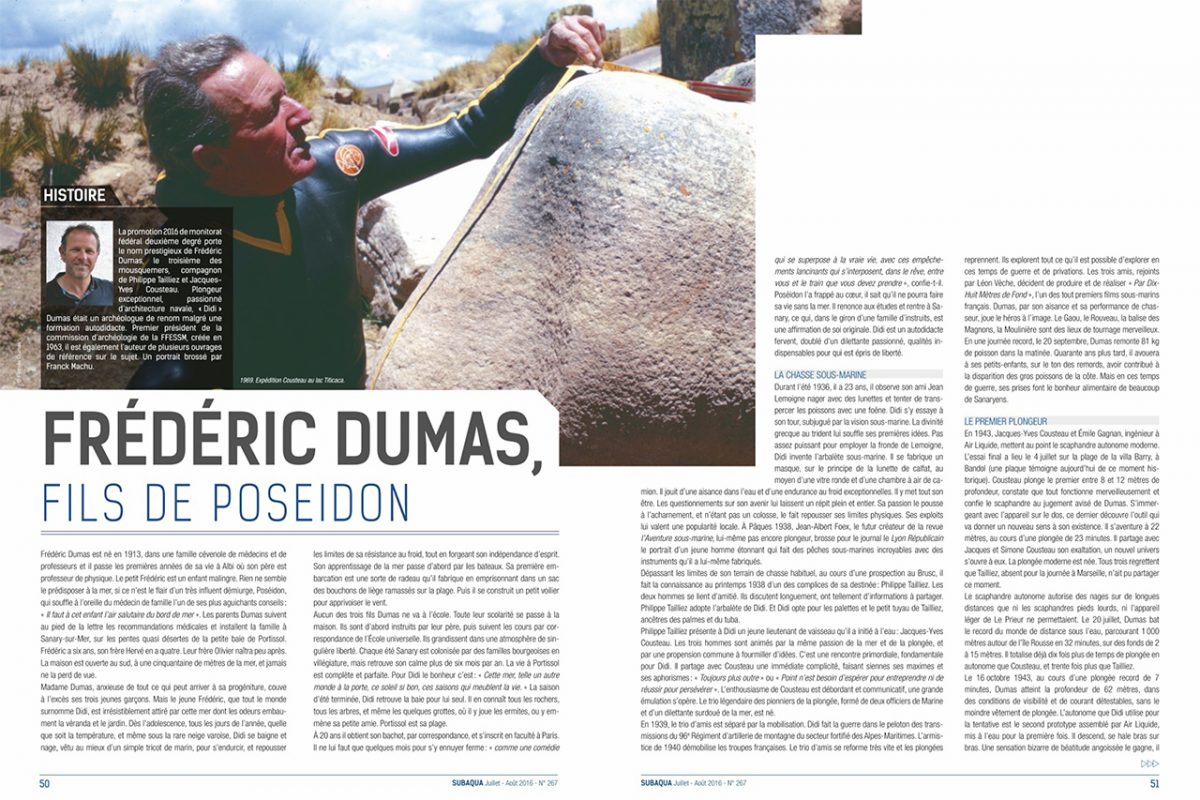 La presse parle de Frédéric Dumas - Site officiel du musée Frédéric Dumas